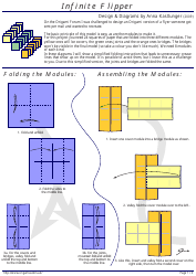 Infinite Flipper Origami Download Printable PDF | Templateroller