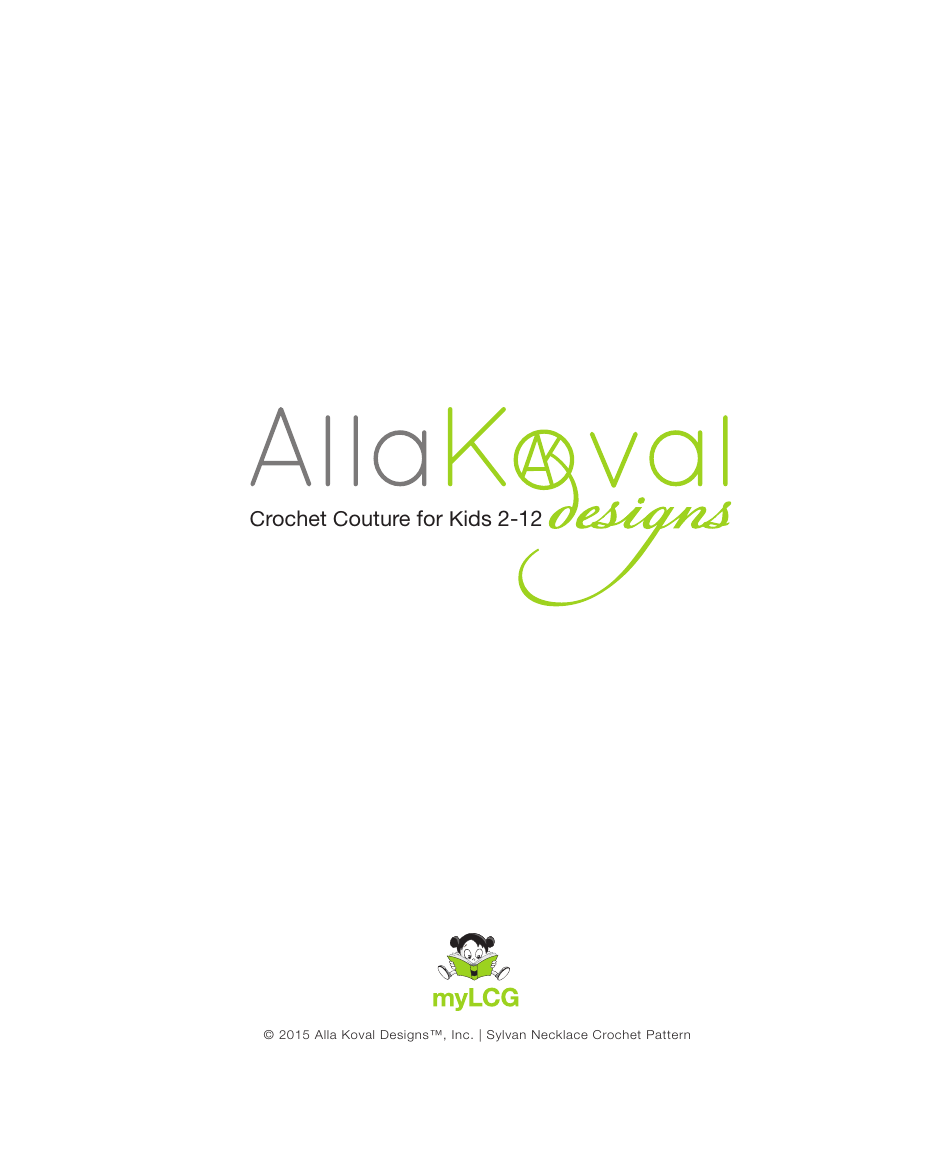 Sylvan Necklace Crochet Pattern Download Printable PDF | Templateroller