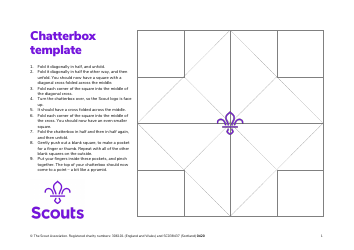 Chatterbox Template Download Printable PDF | Templateroller