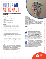Astronaut Template Download Printable PDF | Templateroller