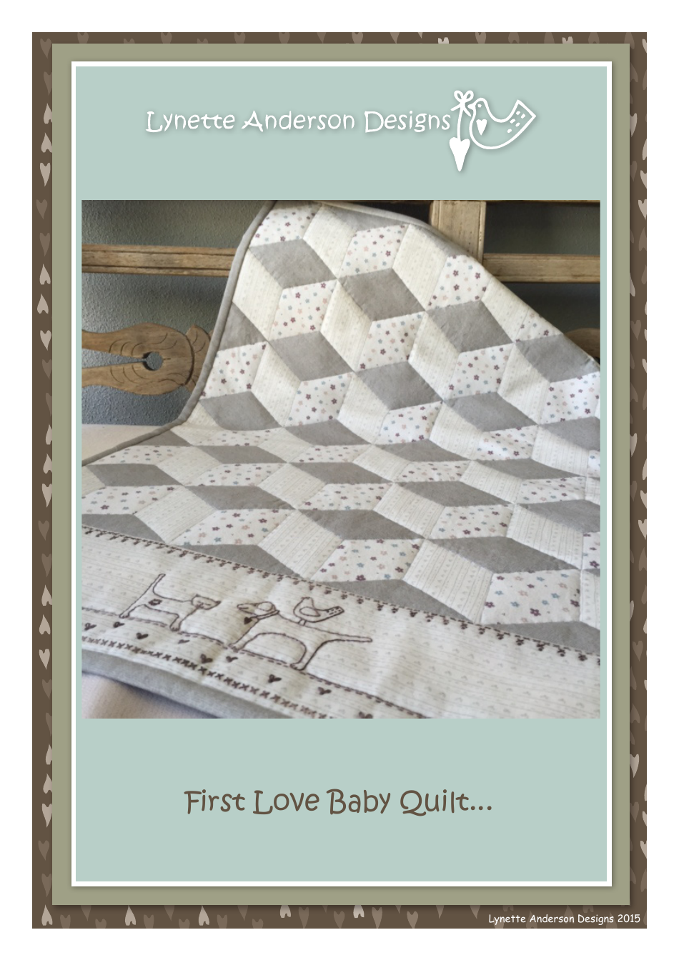 First Love Baby Quilt Pattern Templates Download Printable PDF ...