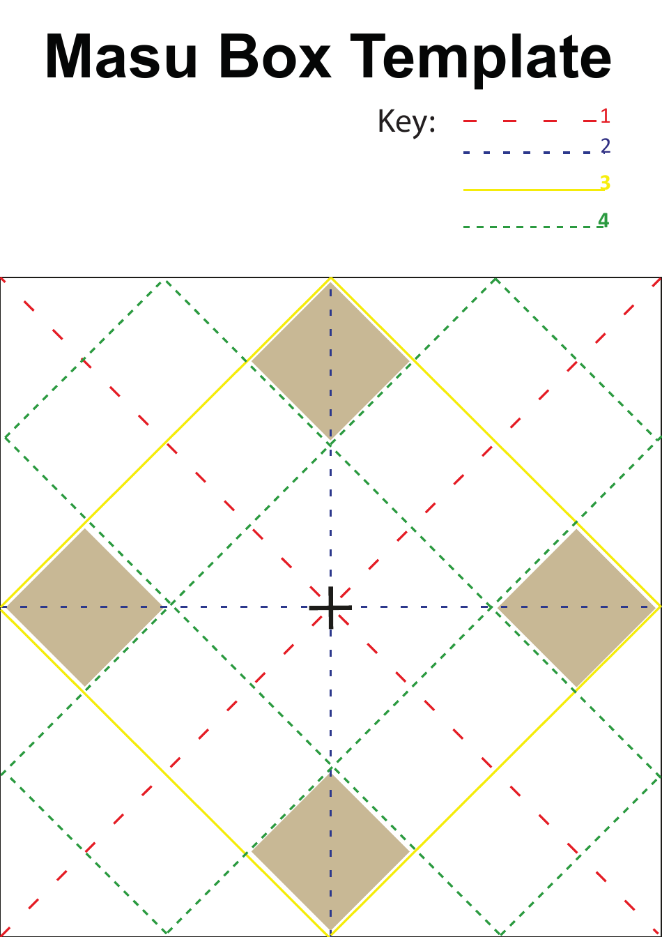 Masu Box Template Download Printable PDF | Templateroller