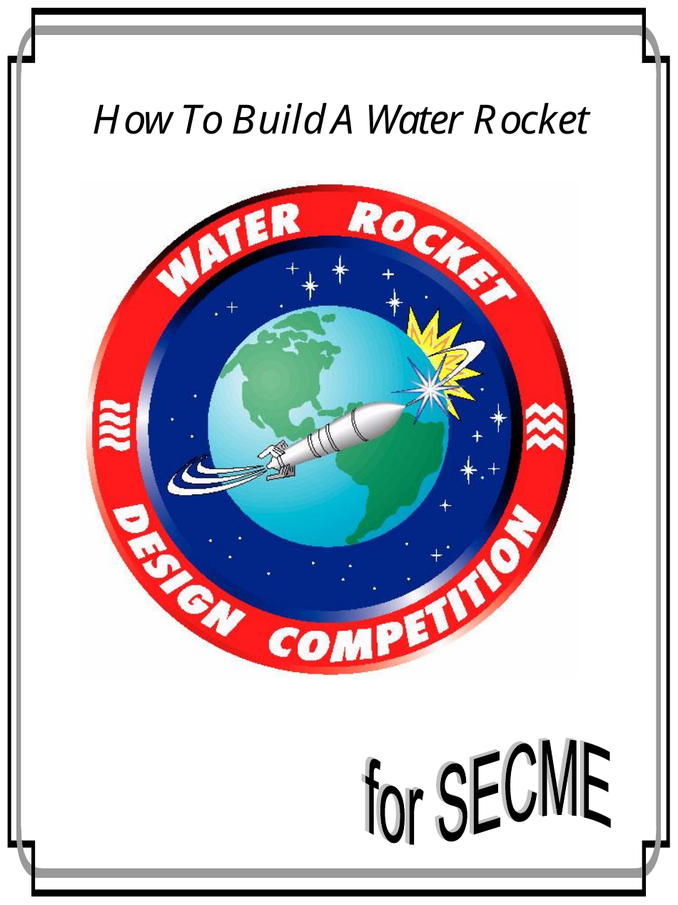 Water Rocket Templates Download Printable PDF | Templateroller