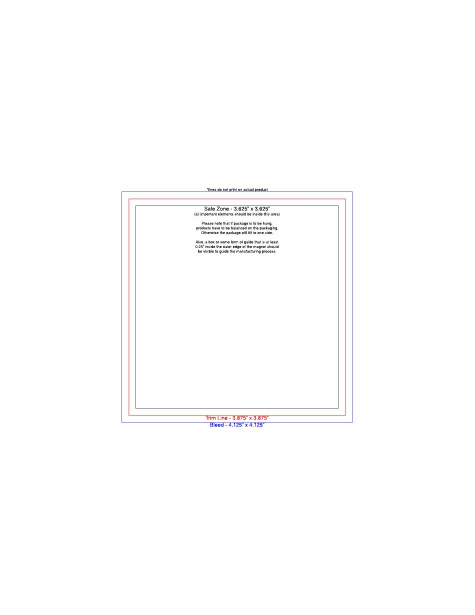 Popcorn Single Magnet Backing Template Download Printable PDF ...