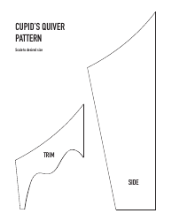 Cupid's Quiver Pattern Template Download Printable PDF | Templateroller