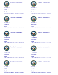 Caco Calling Card Template - Fill Out, Sign Online and Download PDF ...