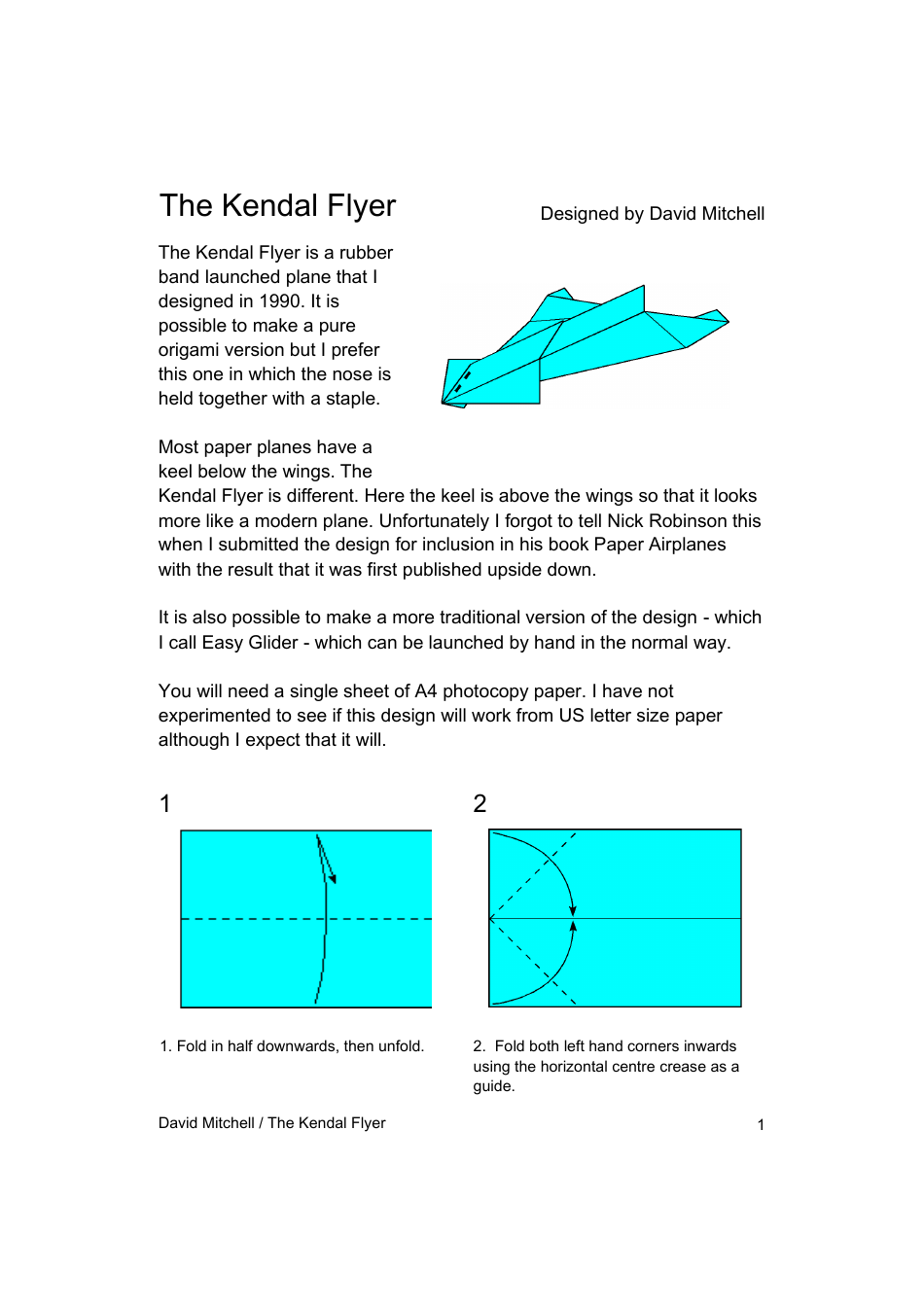 Origami Paper Flyer Template Download Printable PDF | Templateroller