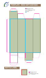 Reed Diffuser Box Template Download Printable PDF | Templateroller