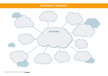Brainstorm Template Download Printable PDF | Templateroller