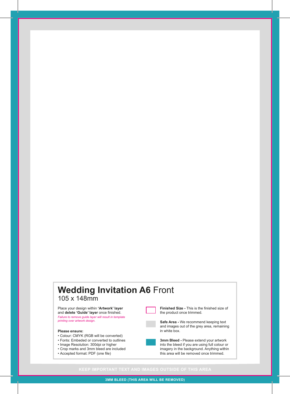 Wedding Invitation Template Download Printable PDF | Templateroller