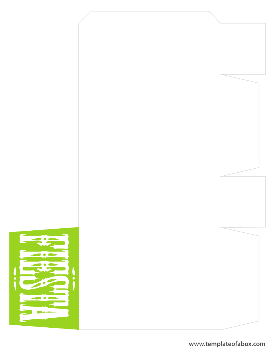 Cinco De Mayo Favor Box Template - Green Download Printable PDF ...