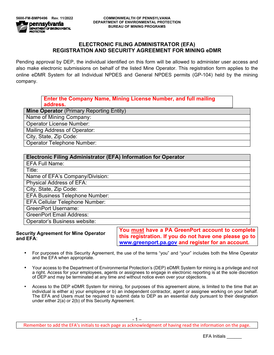 Form 5600-FM-BMP0496 - Fill Out, Sign Online and Download Printable PDF ...