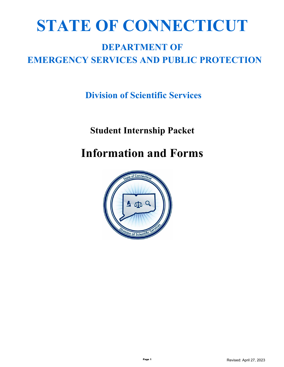Connecticut Despp Internship Forensic Lab Application - Fill Out, Sign ...