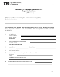Form FIN385 (CCRC Form 4) - Fill Out, Sign Online and Download Fillable ...