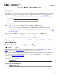 Form LAH310 - Fill Out, Sign Online and Download Fillable PDF, Texas ...