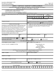Form SSA-1199-OP148 - Fill Out, Sign Online and Download Fillable PDF ...