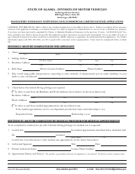 Form 507 - Fill Out, Sign Online and Download Printable PDF, Alaska ...