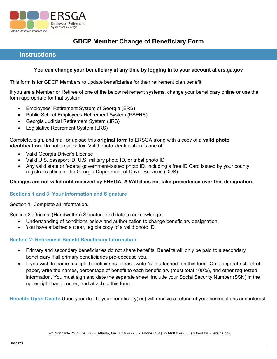 Form B9-GDC Download Fillable PDF or Fill Online Gdcp Member Change of ...