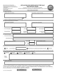 Form 72-271 Download Fillable PDF or Fill Online Application for ...