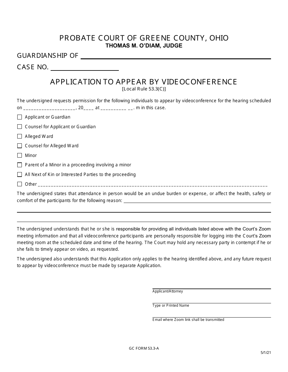 GC Form 53.3-A - Fill Out, Sign Online and Download Fillable PDF ...