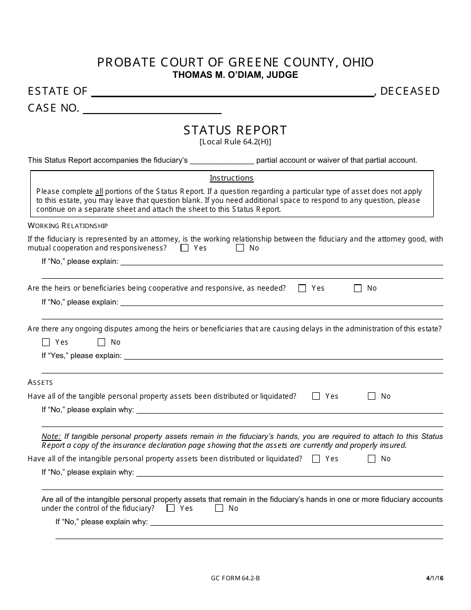 GC Form 64.2-B - Fill Out, Sign Online and Download Fillable PDF ...