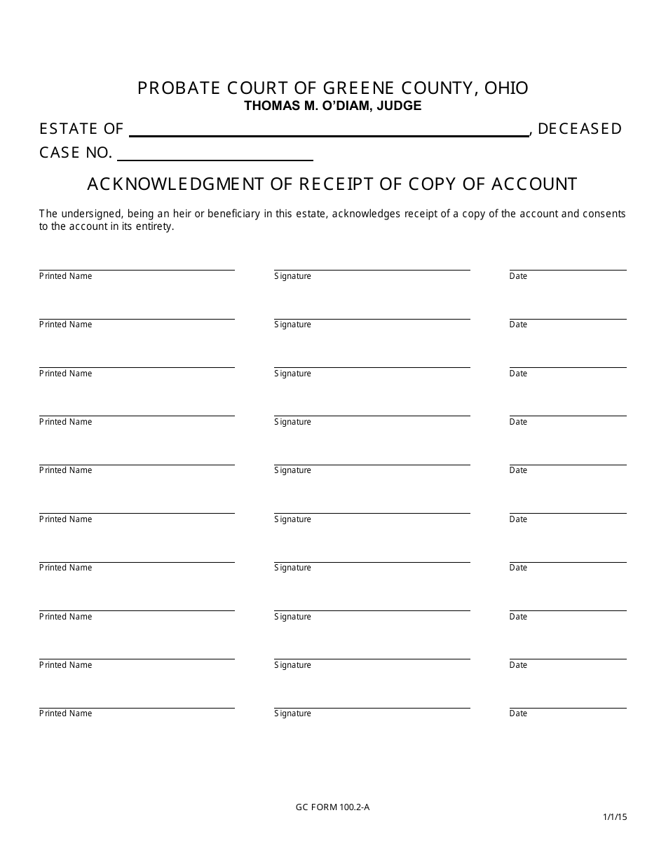 GC Form 100.2-A - Fill Out, Sign Online and Download Fillable PDF ...