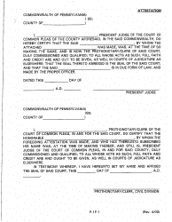 Form P-1F-1 - Fill Out, Sign Online and Download Printable PDF, Luzerne ...