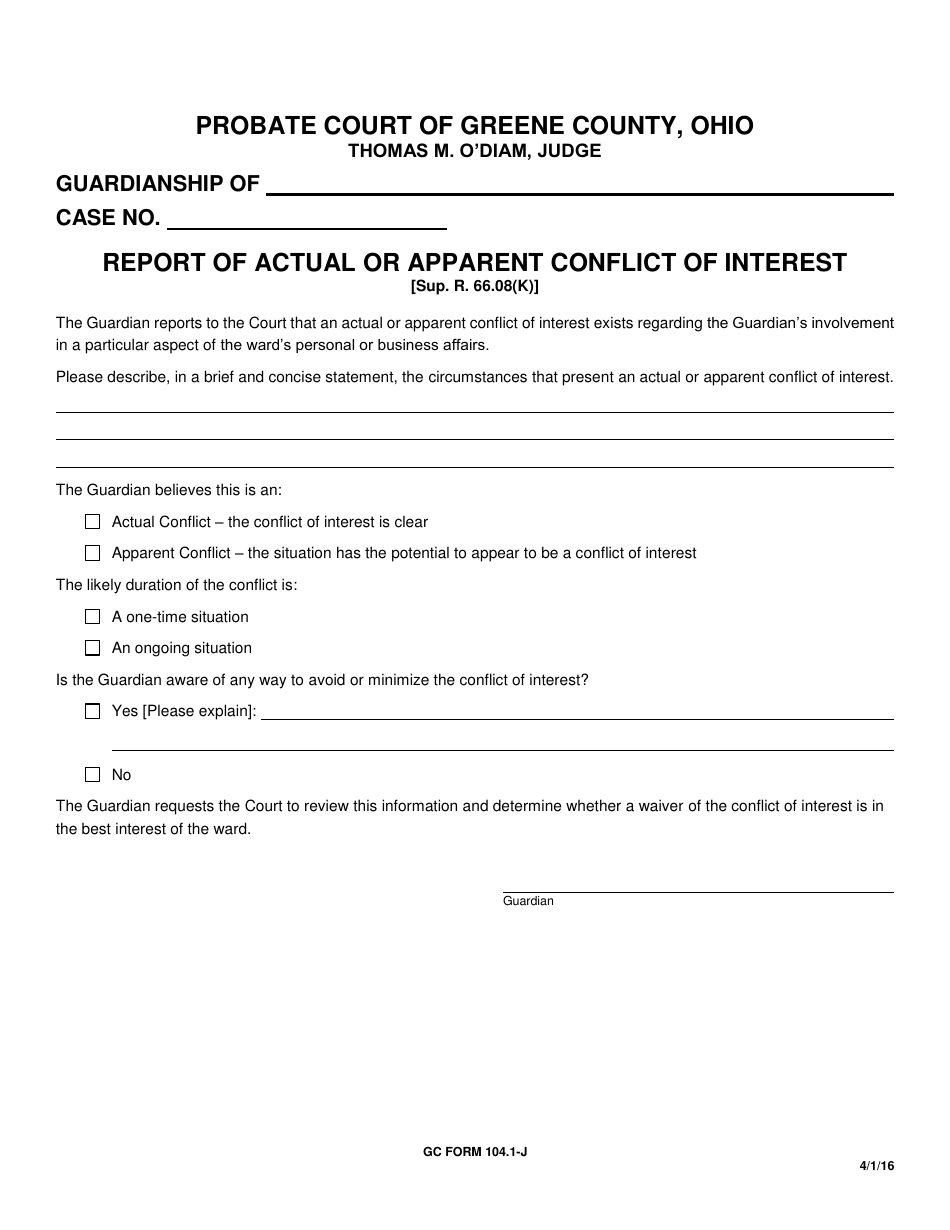 GC Form 104.1-J - Fill Out, Sign Online and Download Fillable PDF ...