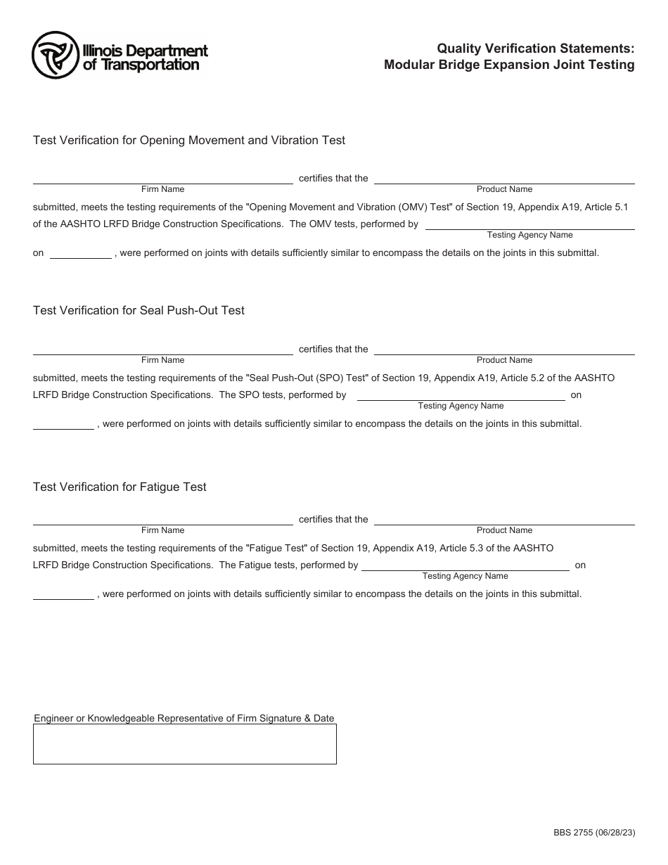 Form BBS2755 - Fill Out, Sign Online and Download Fillable PDF ...