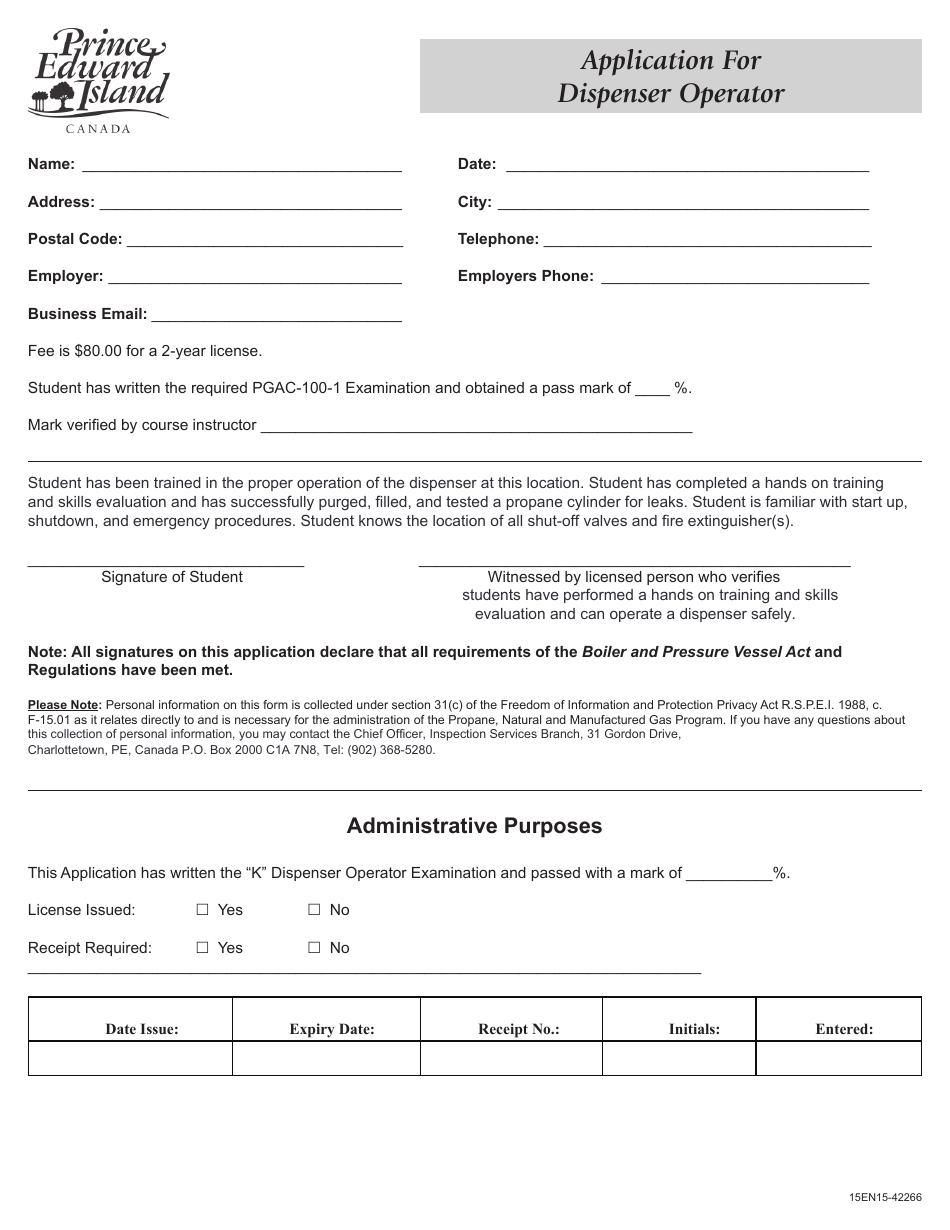Form 15EN15-42266 - Fill Out, Sign Online and Download Printable PDF ...