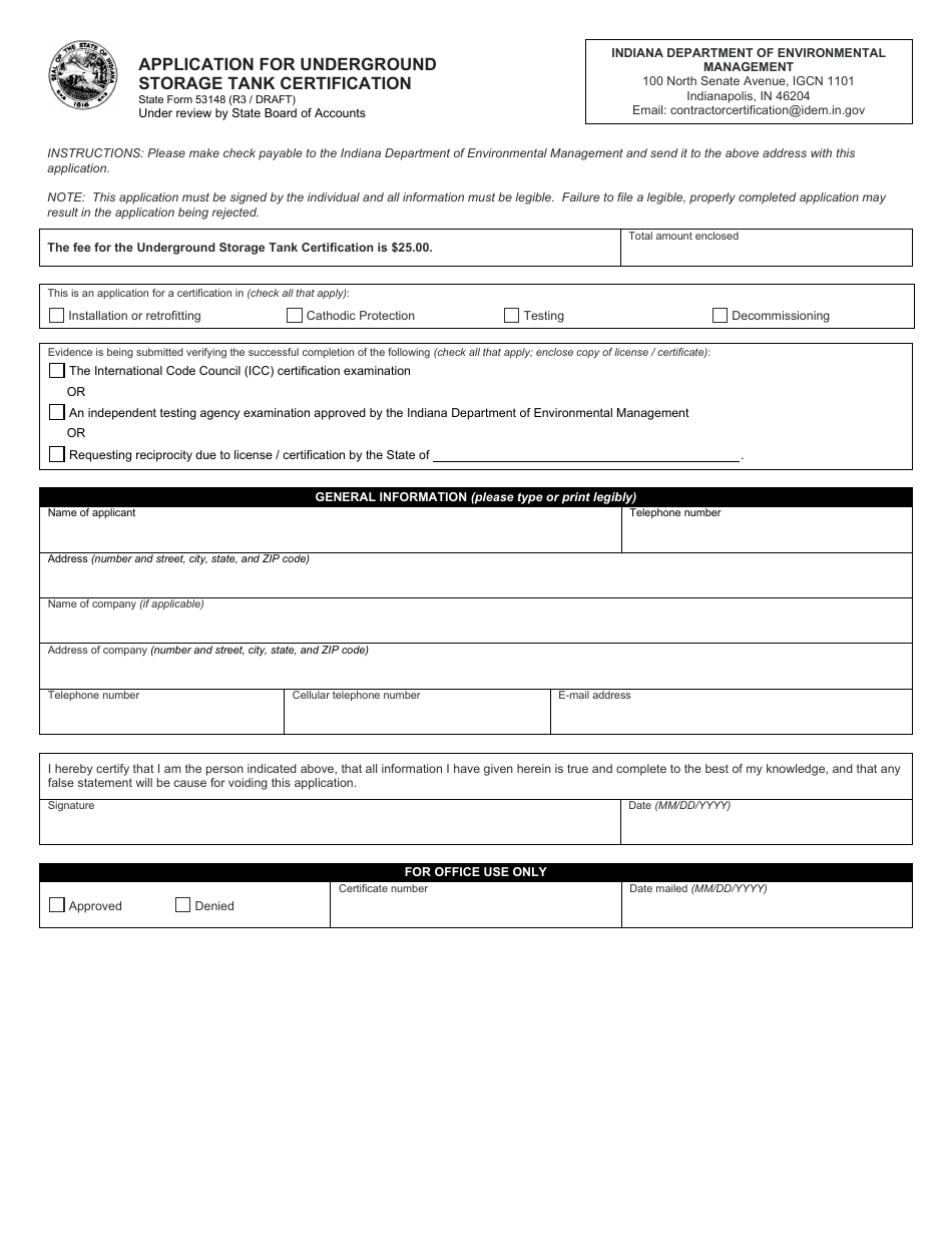 State Form 53148 - Fill Out, Sign Online and Download Fillable PDF ...