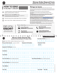 Minnesota Money Order Deposit Slip - Fill Out, Sign Online and Download ...