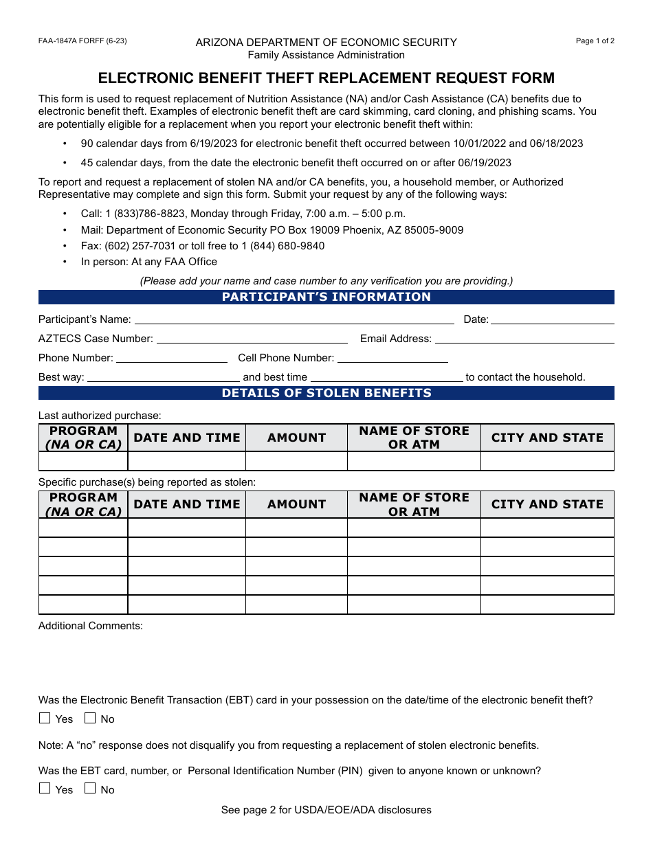 Form FAA-1847A - 2023 - Fill Out, Sign Online and Download Fillable PDF ...