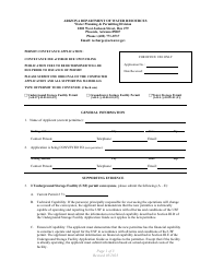 Arizona Permit Conveyance Application Download Printable PDF 2023 ...