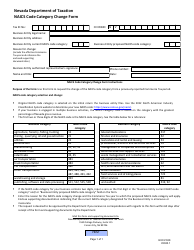 Form EXC-F028 - Fill Out, Sign Online and Download Fillable PDF, Nevada ...