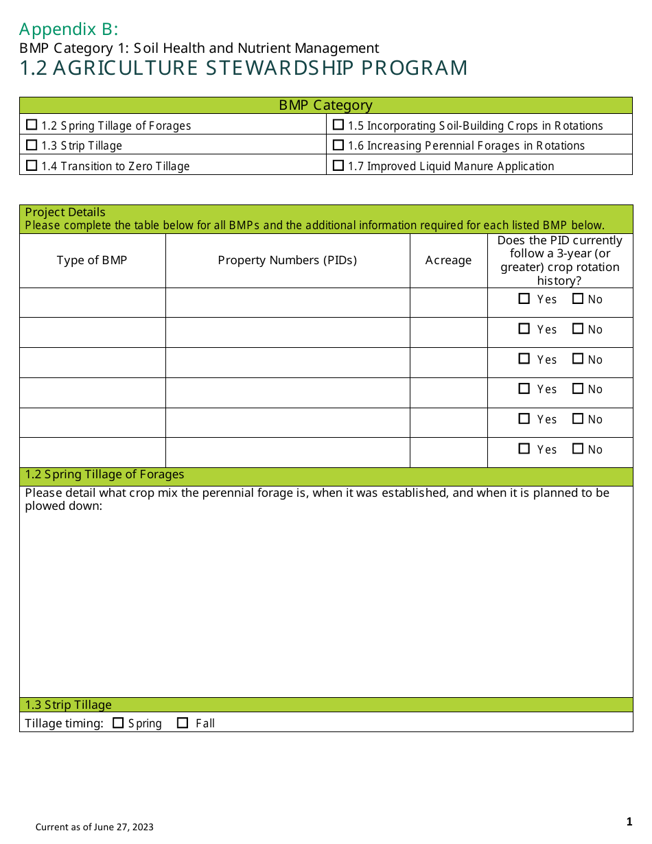 Prince Edward Island Canada Tillage, Rotation, Liquid Manure ...