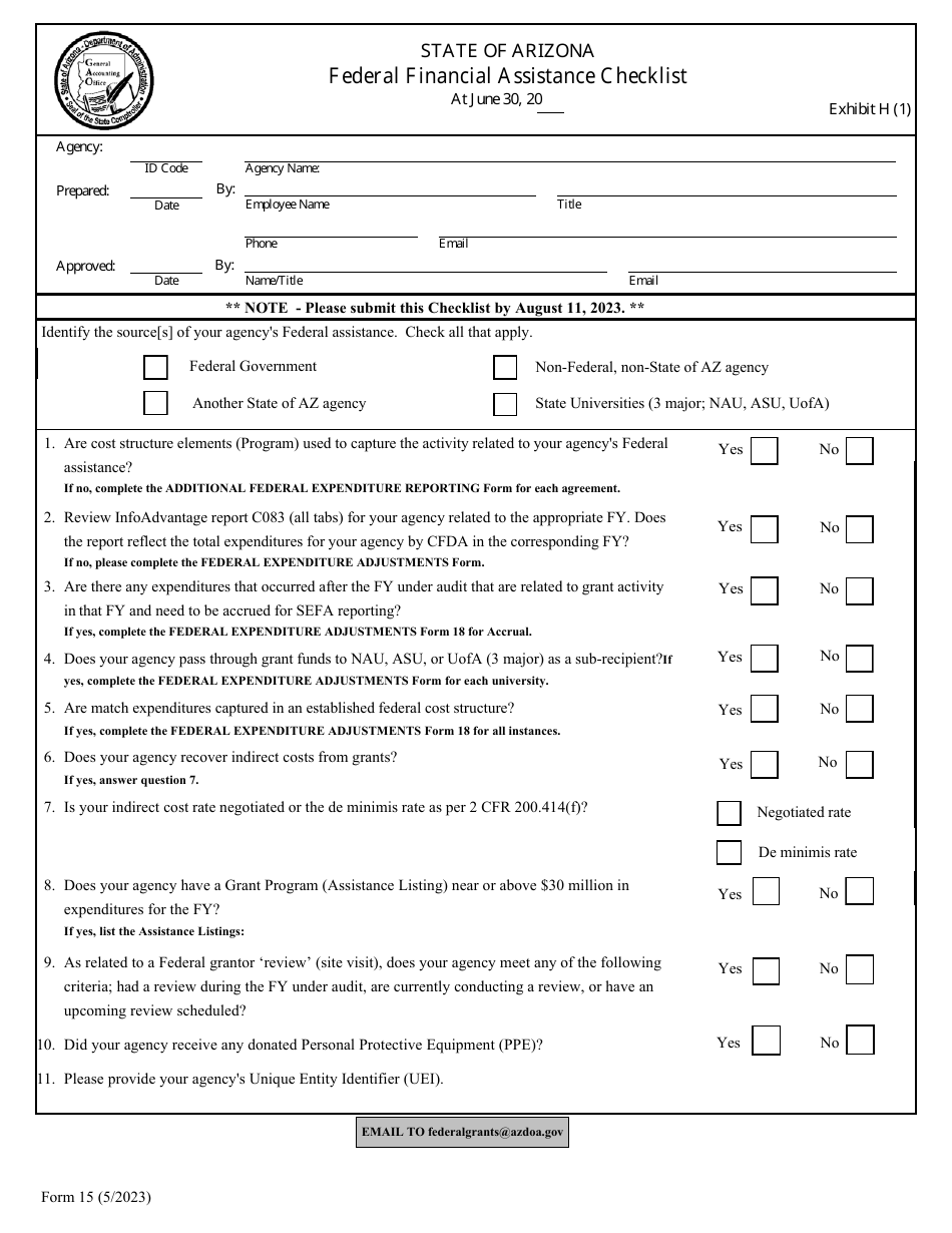 Form 15 Exhibit H(1) - Fill Out, Sign Online and Download Fillable PDF ...