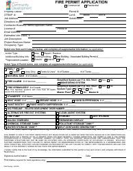 Lee County, Florida Fire Permit Application - Fill Out, Sign Online and Download PDF ...