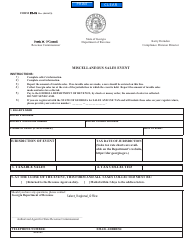 Form FS-32 Download Fillable PDF or Fill Online Miscellaneous Sales ...