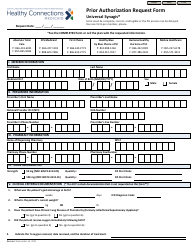 South Carolina Prior Authorization Request Form - Universal Synagis ...