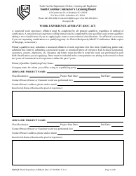 Form DOC.167 - Fill Out, Sign Online and Download Fillable PDF, South ...