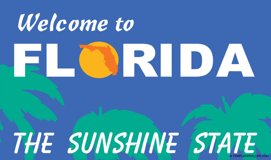 Welcome to Florida Sign Template Download Printable PDF | Templateroller