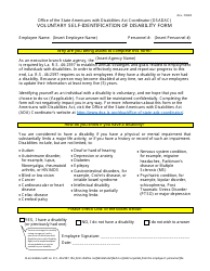 Louisiana Voluntary Self-identification of Disability Form - Fill Out ...