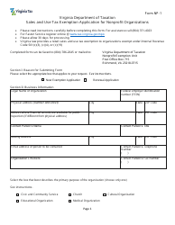 Form ST-13A - Fill Out, Sign Online and Download Fillable PDF, Virginia ...