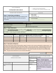Download Instructions for Vendor Invoice PDF | Templateroller