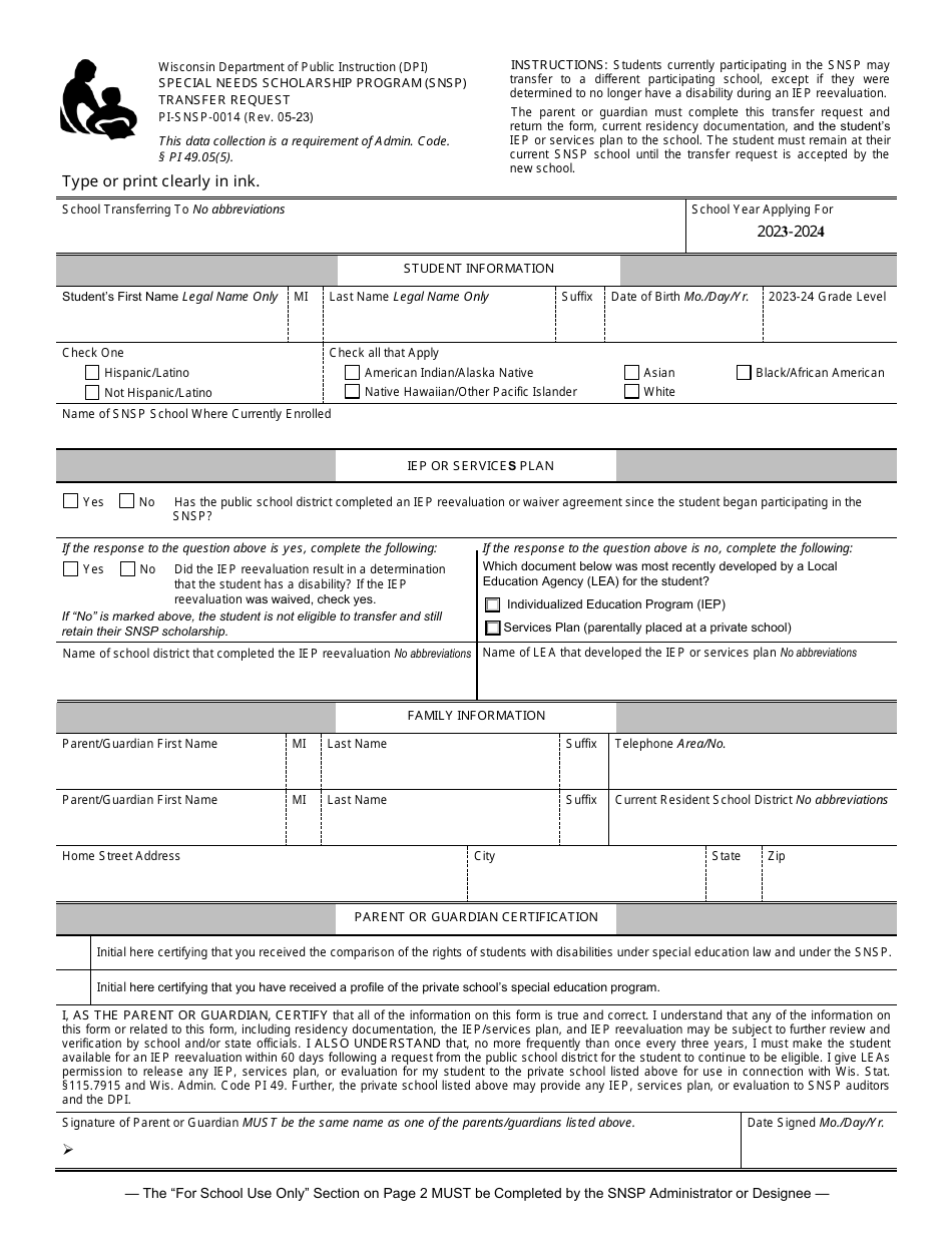 Form PI-SNSP-0014 - Fill Out, Sign Online and Download Fillable PDF ...