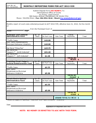 Form MC-19 - Fill Out, Sign Online and Download Fillable PDF, Alabama ...