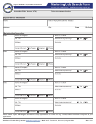 Virginia Marketing/Job Search Form - Fill Out, Sign Online and Download ...