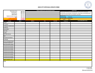 Form C-83A.085 - 2023 - Fill Out, Sign Online and Download Fillable PDF ...