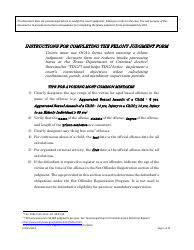 Texas Instructions for Felony Judgment Forms - Fill Out, Sign Online ...